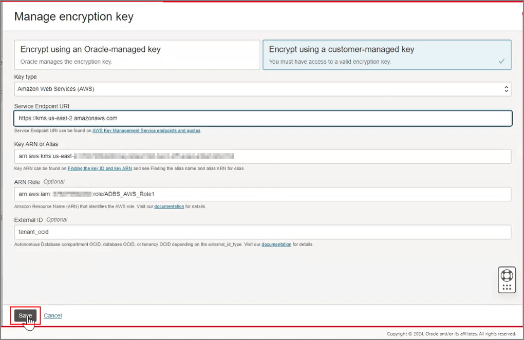 Manage Master Encryption Keys in AWS Key Management Service